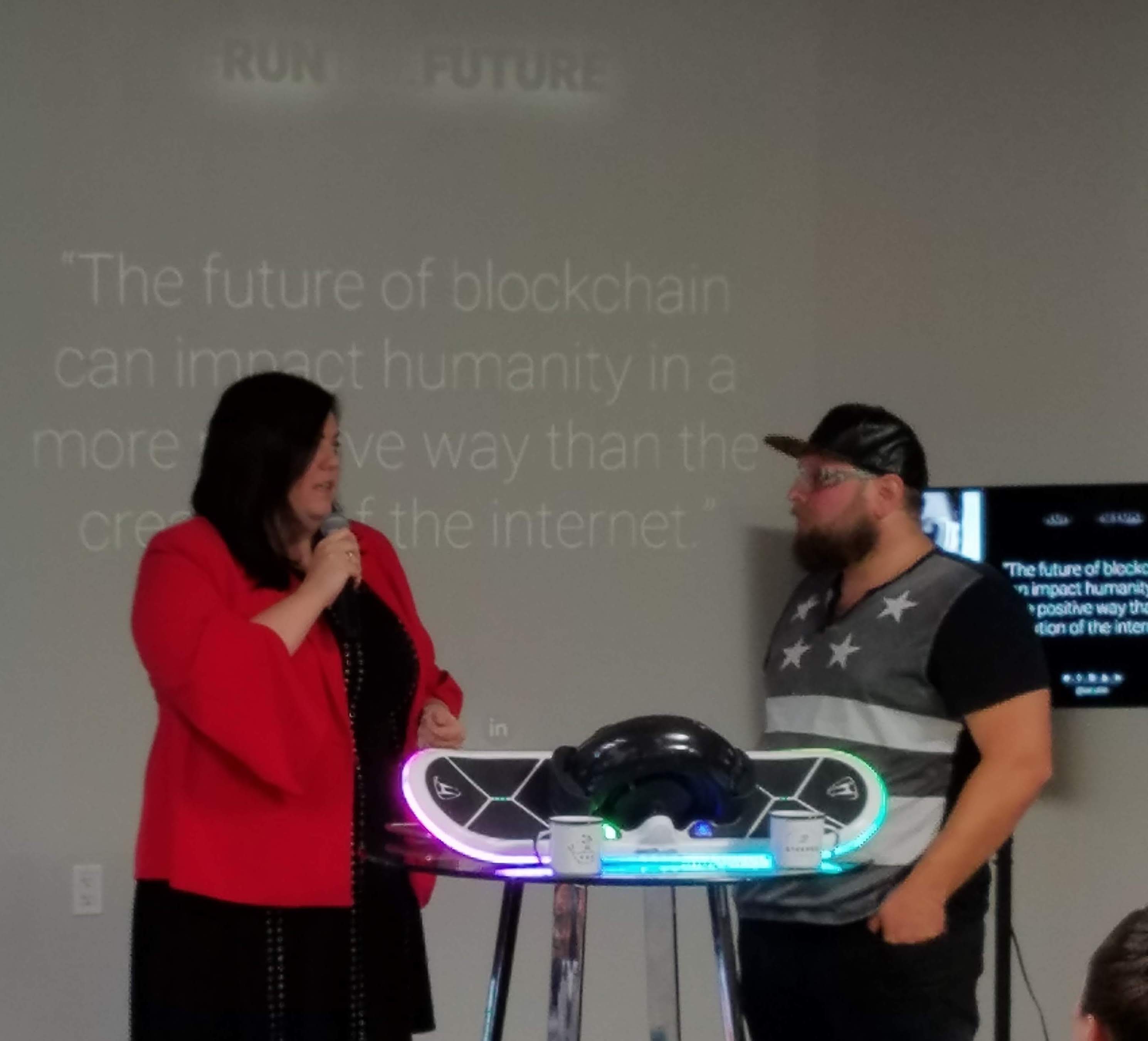 Our CEO conquering the Future of Blockchain | CircleClick Media